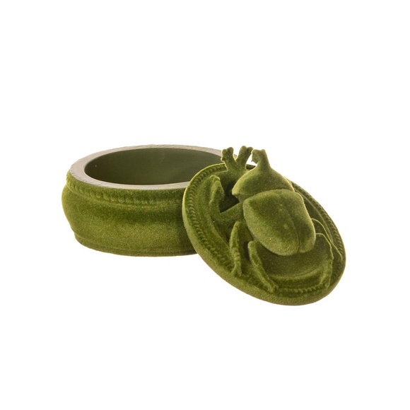 Creative Co-Op | Storage & Organization | Beetle Study Oval Velveteen ...